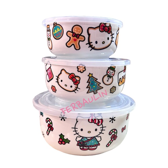 Hello Kitty | Dining | New Hello Kitty Christmas Ceramic ...